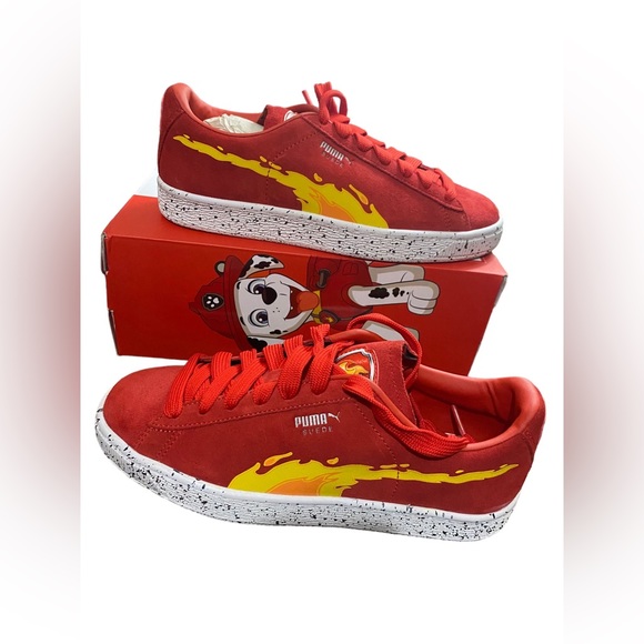 Puma | Shoes | Puma Suede Jr X Paw Patrol Size 7 Style Code 388482 ...